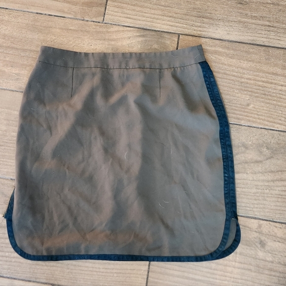 Skirts | Cremieux Womens Back Zip Skirt Sz 1 | Poshmark